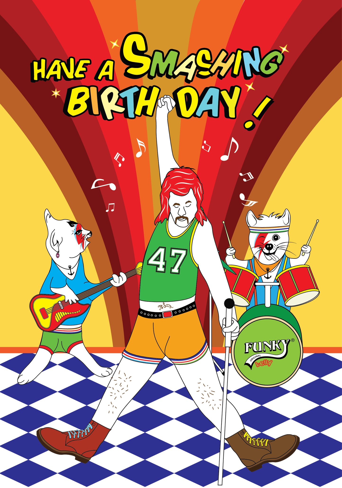Have a Smashing Birthday! – Funky Belly